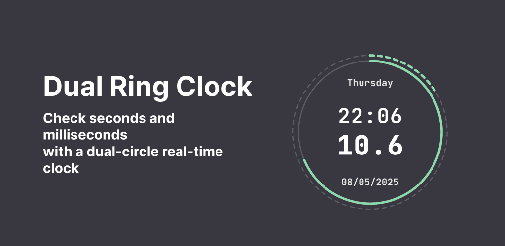 Digital Clock with Millisecond and Second Precision - HydroponicGlass ...